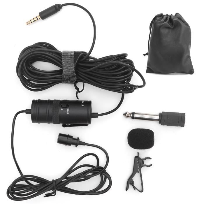 VBESTLIFE Mini microphone BOYA BY‑M1 Pro Microphone à Pince à Cravate ...