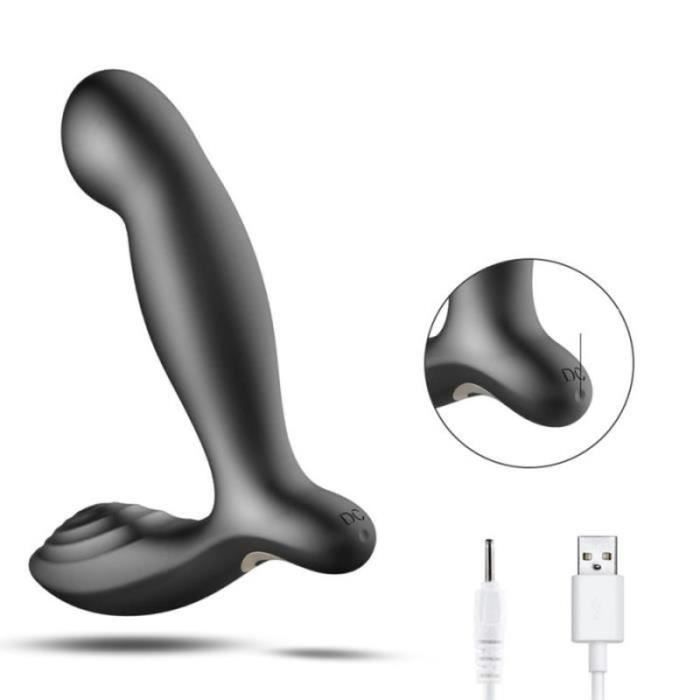 TABLE A MANGER SEULE 1 pc Silicone Anal Vibrateur Étanche Lisse Électrique Télécommande Plug ...