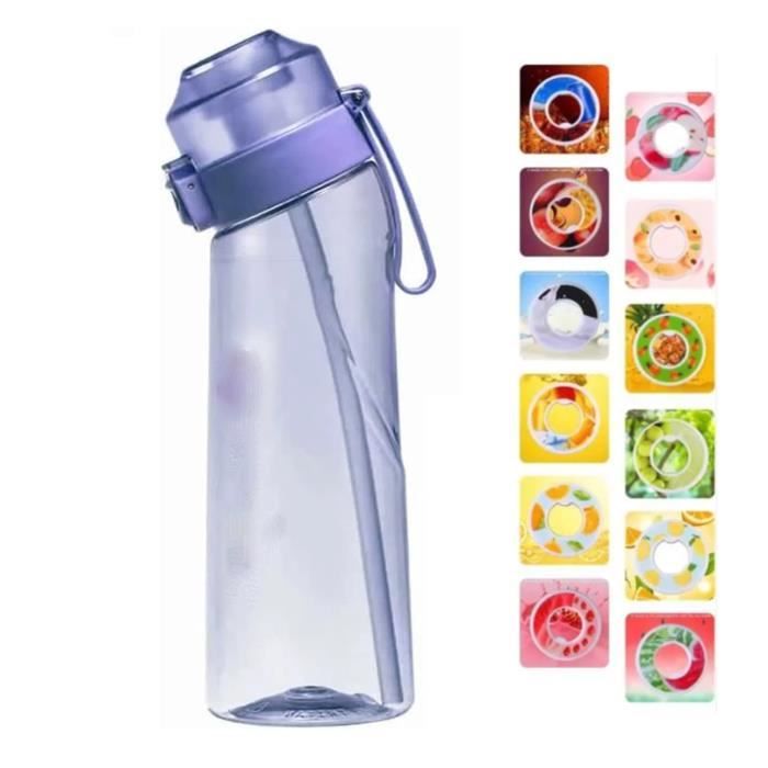 Gourde Pods Saveur Bouteille, 650ML, Avec de 12 Capsules de saveur Gout Pods, Bouteille 1 650ml ...