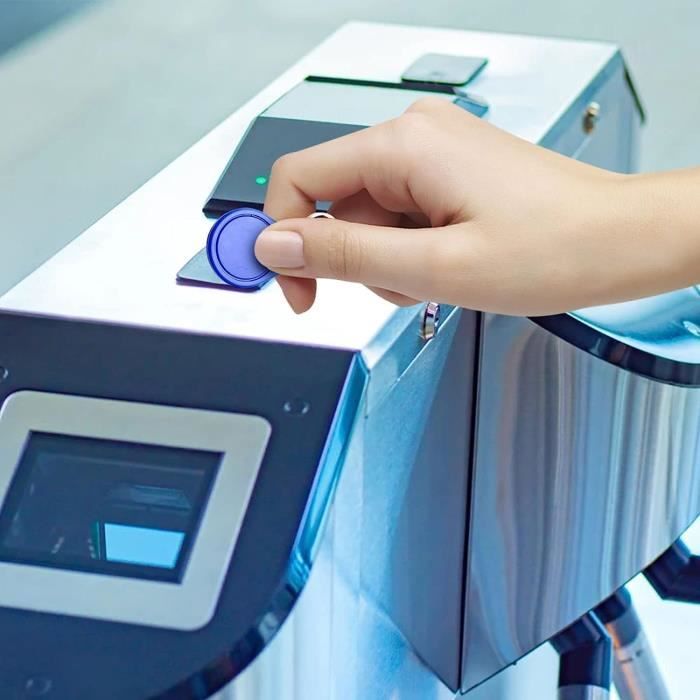 Smart Id Key Tag Rfid Carte De Contrôle D'Accès, Porte-Clés Rfid Nfc ...