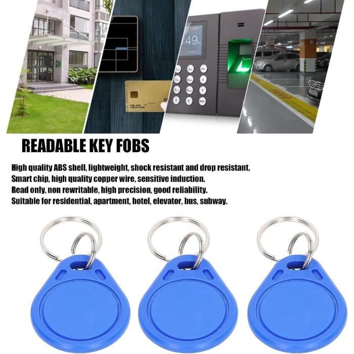 Smart Id Key Tag Rfid Carte De Contrôle D'Accès, Porte-Clés Rfid Nfc ...