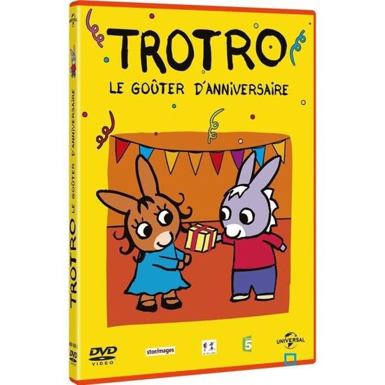 DVD - Trotro - vol. 13 : le goûter d'anniversaire - Dessin animé ...