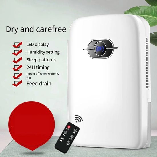 Déshumidificateur,Vacceur d'air électrique portable,absorbeurs d ...