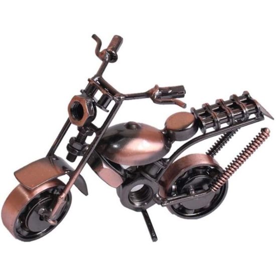 Modèle de Moto en Fer Forgé, Modèle de Moto Harley Rétro, Moto de Mode ...