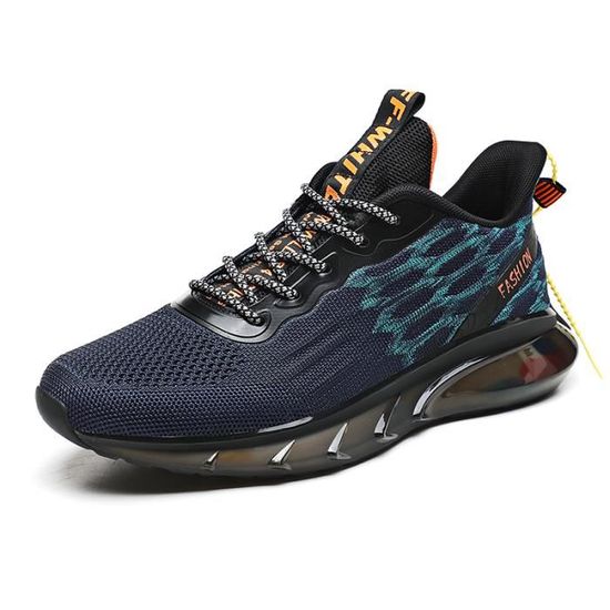 Baskets Homme Fashion Chaussures Sport Sneakers Bleu - Cdiscount Chaussures