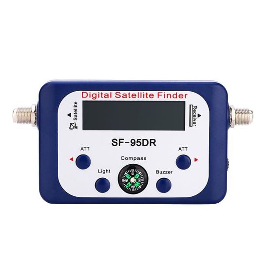Qiilu antenne parabolique Mini LCD numérique Satellite Finder compteur ...