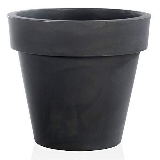 Pot de fleur - Teraplast - Standard One - Anthracite - Rond - 30 à 140 ...