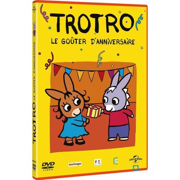 DVD - Trotro - vol. 13 : le goûter d'anniversaire - Dessin animé ...
