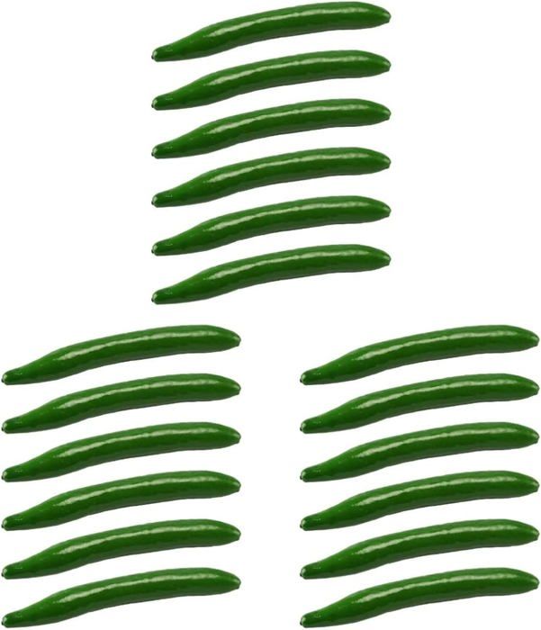 18 Pcs Modèle De Concombre De Simulation Légumes Artificiels Faux ...