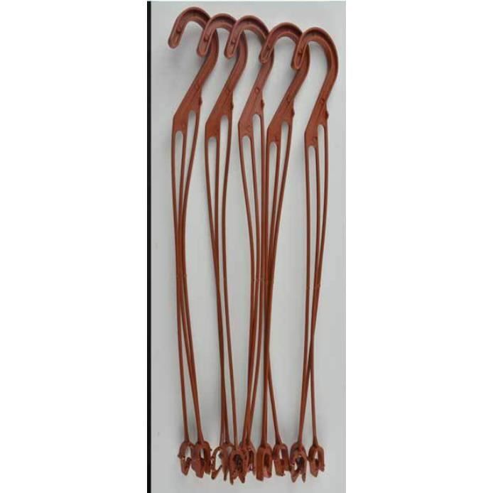 Tuteur - lien - attache,Crochet de balcon 5 pièces,support de panier de Pot de fleur suspendu ...