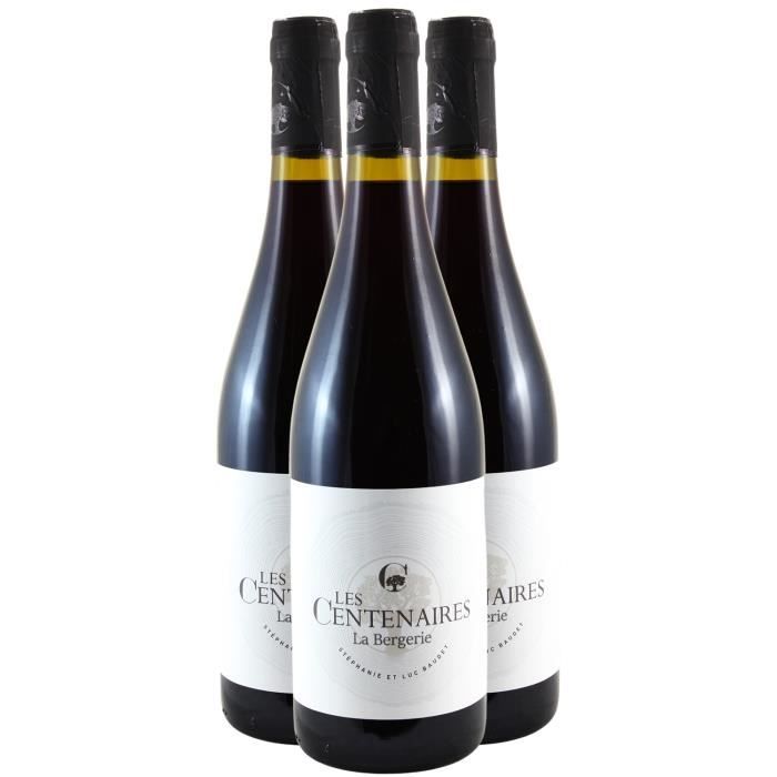 Costières de Nîmes La Bergerie des Centenaires Rouge 2019 - Lot de ...