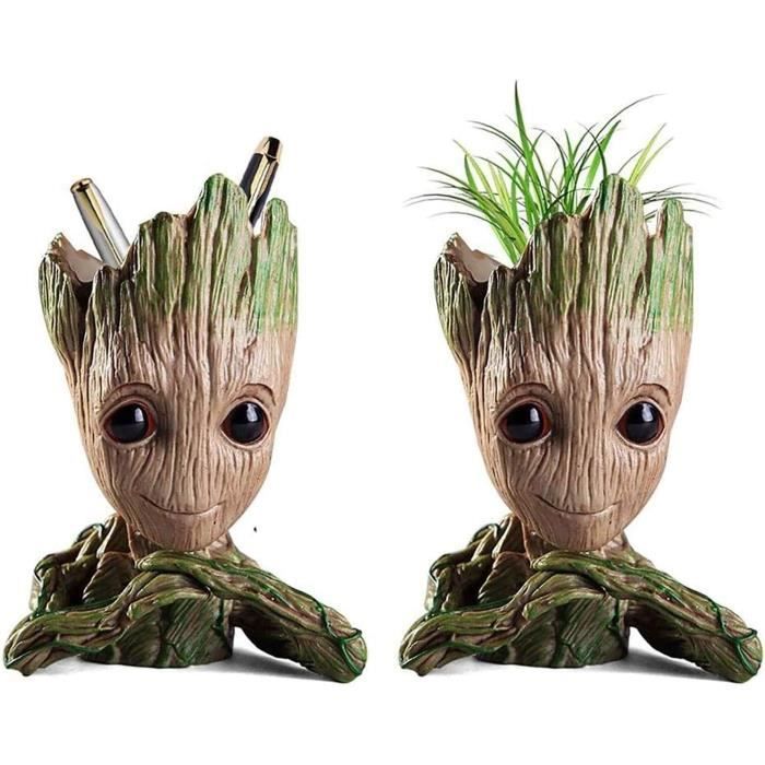 Ecosides Bébé Groot Pot De Fleurs,Baby Groot Pot À Plantes Succulentes ...