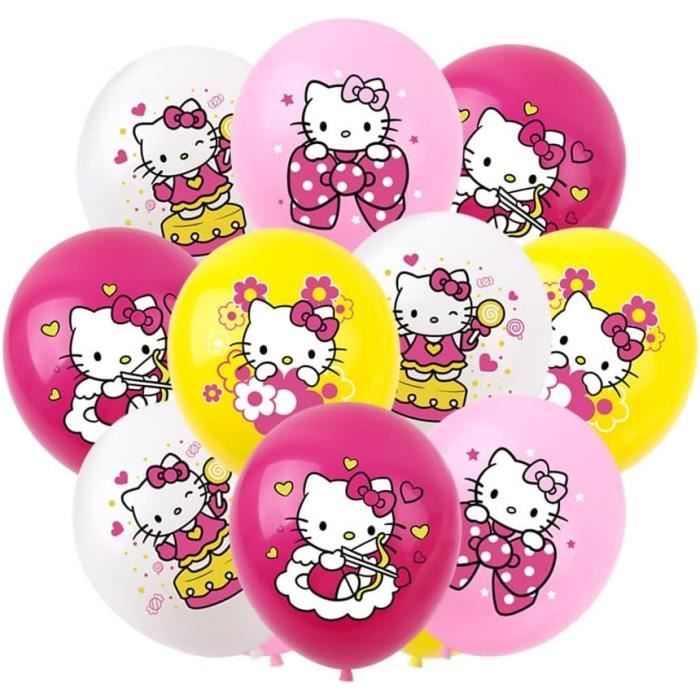 Ballons De Hello Kitty,Hello Kitty Latex Ballons 16 Pièces Ballon ...