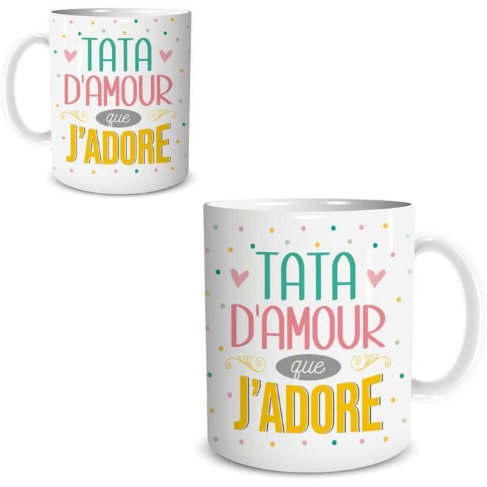 Mug Tata D'Amour[n3340] - Cdiscount Maison