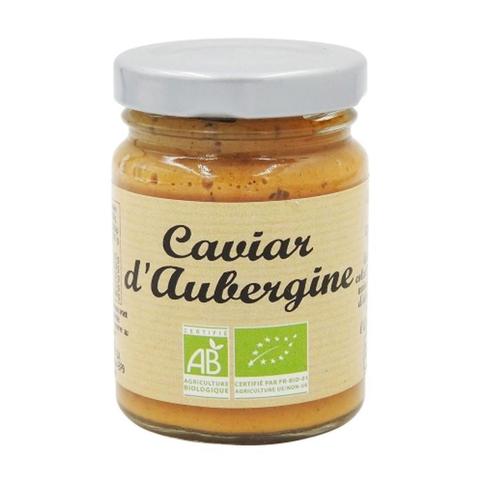 Agidra - Caviar d'aubergines BIO - Pot 90g - Cdiscount Au quotidien