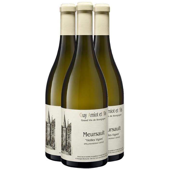 Meursault Vieilles Vignes Blanc 2020 - Lot de 3x75cl - Domaine Guy ...