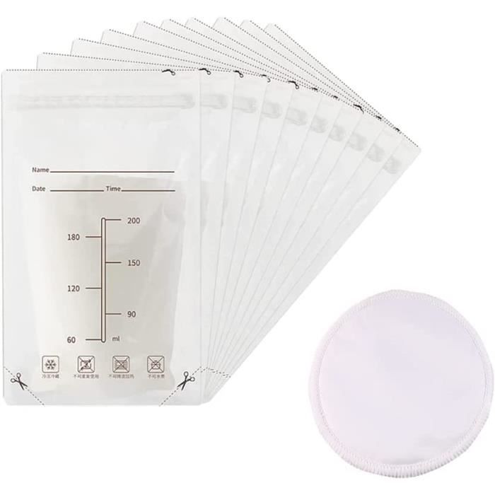 Sachet Conservation Lait Maternelle, Sachets de Conservation du Lait ...