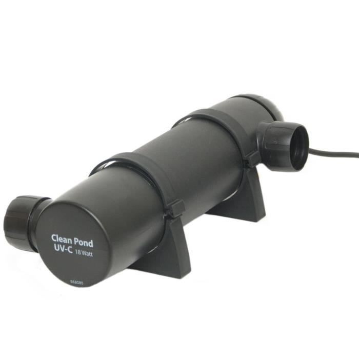CHEZ STAR® Luxe Velda Filtre UV-C Clean Pond 18 W, Haut de gamme FR8405 ...