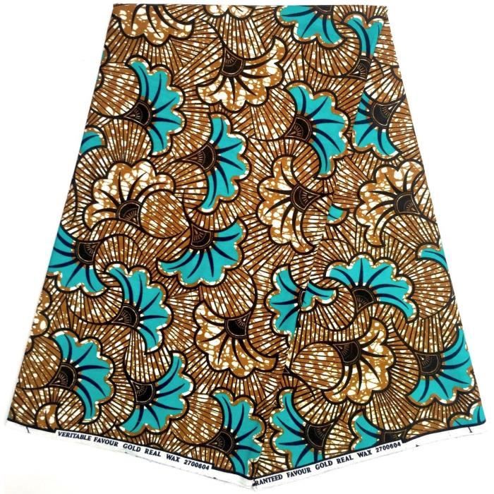 Wax pagne tissu africain collection EXCLUSIVE 6 Yards cire imprimé pur ... Wax pagne tissu africain collection EXCLUSIVE 6 Yards cire imprimé pur ...