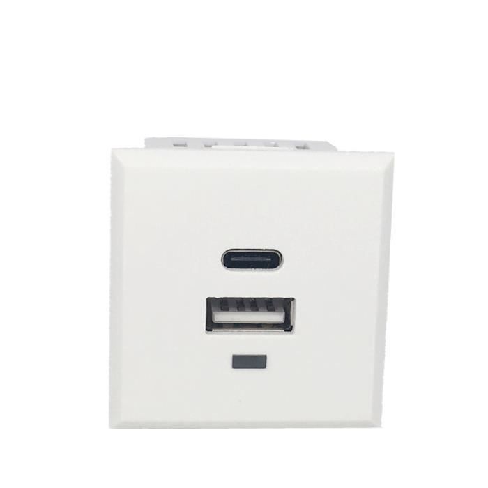 3.5a - Avec 3 USB - Prise Murale Usb Type-c 220v À 5v, Panneau D ...