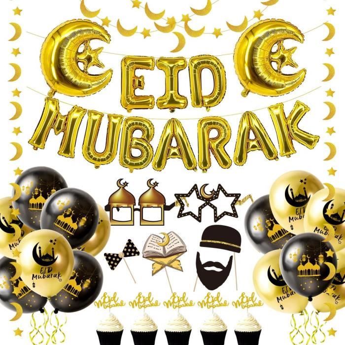 Decoration Aid Moubarak 2024 Eid Mubarak Decoration Ballon Aid Moubarak ...