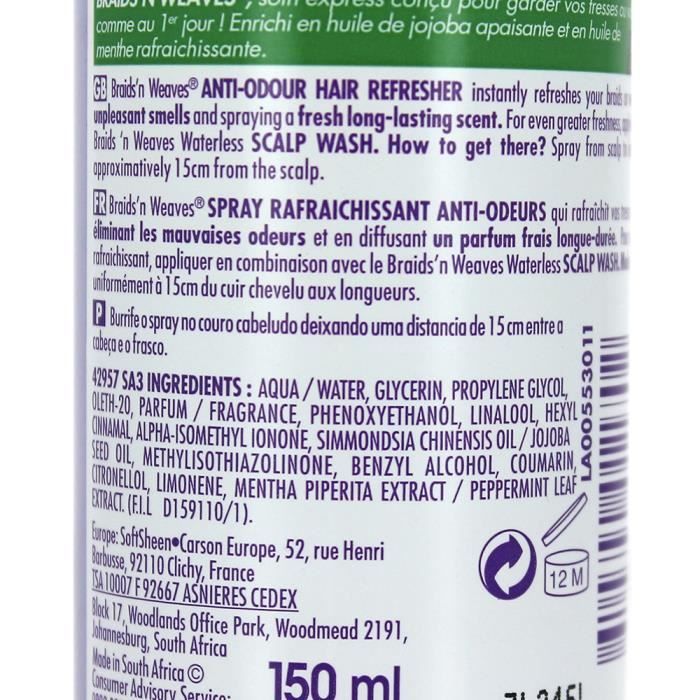 Spray rafraîchissant Hair Refresher, Spray rafraîchissant Hair ...
