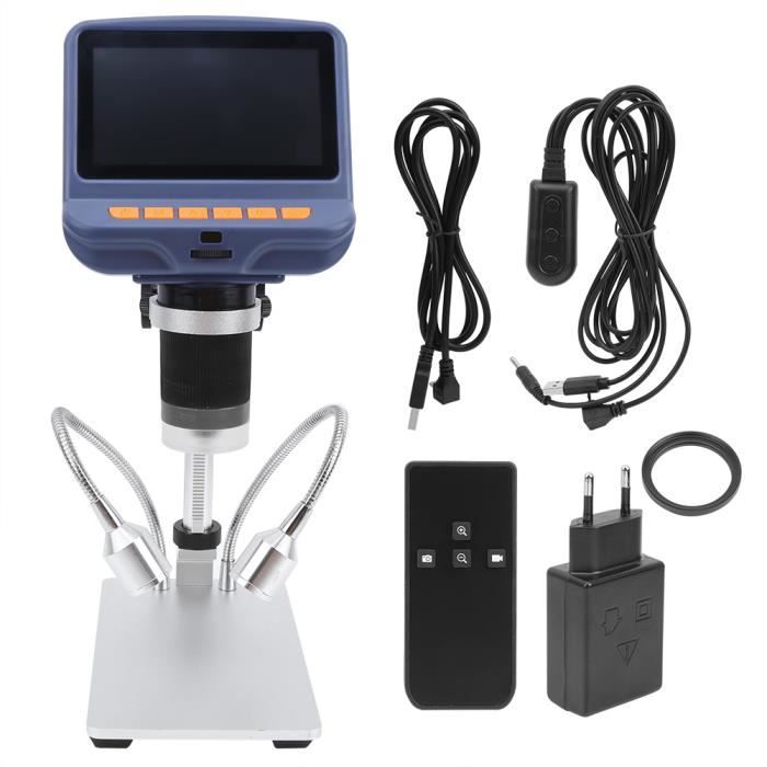 Microscope numérique HD - EJ.LIFE - Filtre UV - Outils complets inclus ...