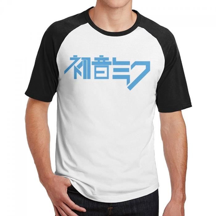 Hatsune miku emblem v1 repaired in high resolution Homme Col rond Coton ...