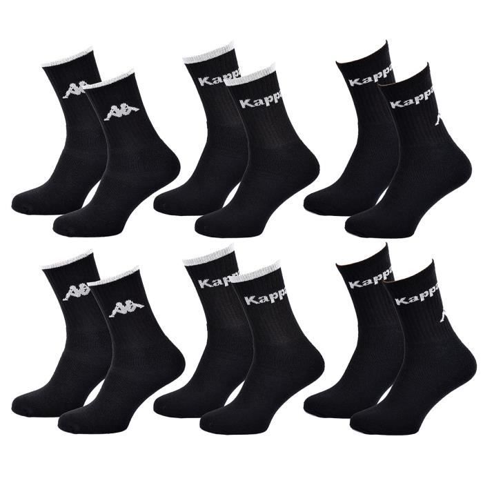 Chaussettes Homme TENNIS KAPPA Lot de 6 - Pack de 6 Paires 2623 Pack de ...