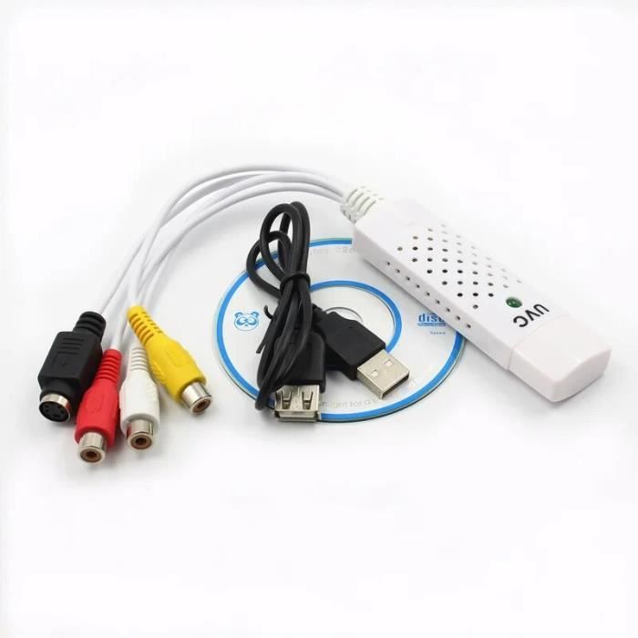 Convertisseur VHS vers numérique - RNCYN - USB 2.0 - Carte de capture ...