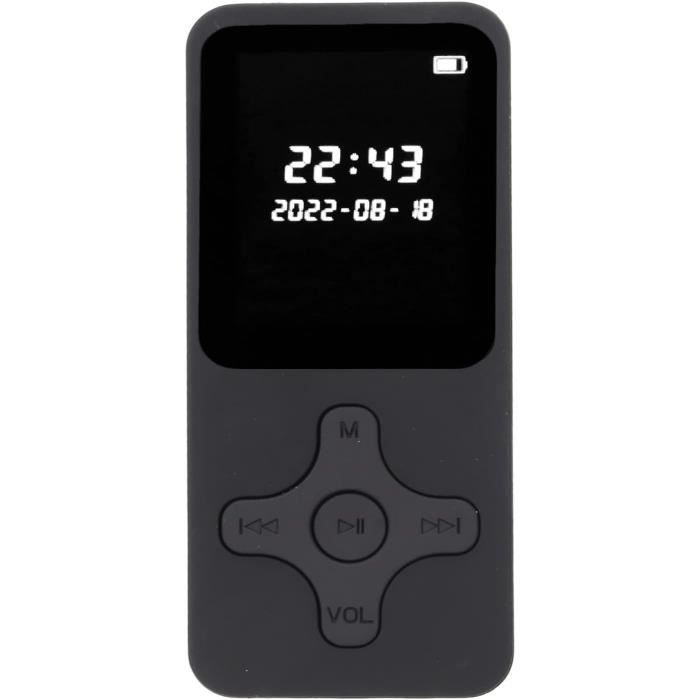 Lecteur Mp3 Avec Bluetooth 5.0, Lecteur De Musique Numérique Portable ...