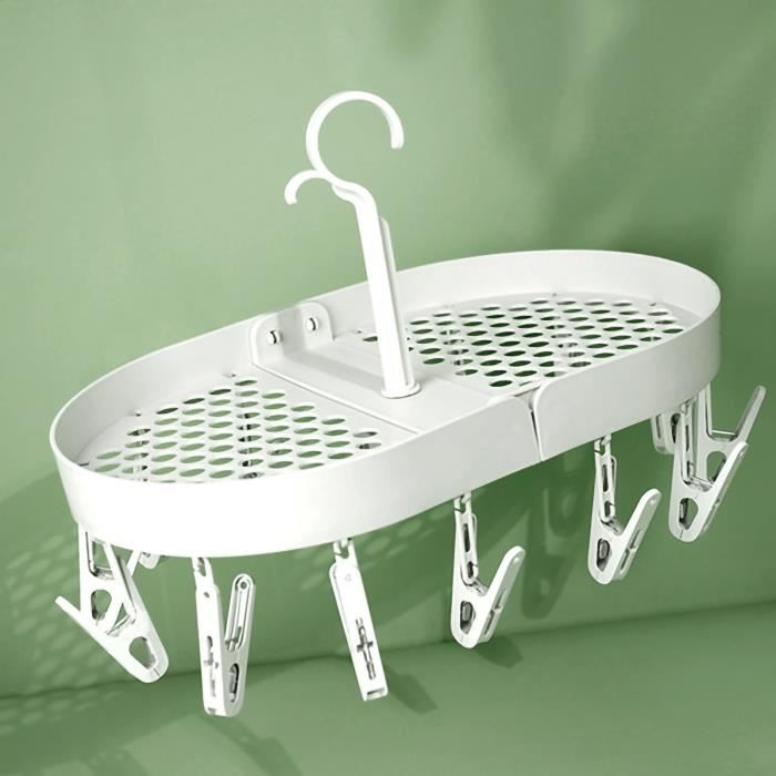 Sonew Étendoir rotatif Support de séchage rotatif Rotation à 360 degrés ...