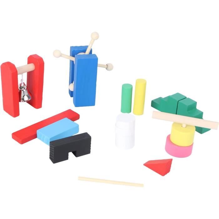 Ibasenice 1 Jeu Mécanisme De Dominos Jouets Éducatifs pour Enfants Jeu ...