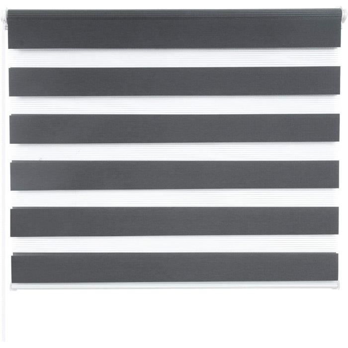 Store à Enrouleur Double 60x150cm sans perçage,Store Jour et Nuit Store ...