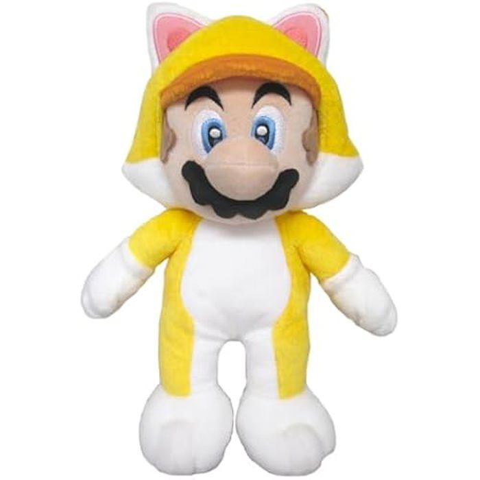 Peluche - Nintendo - Mario Chat - 24 cm - Douceur - Cadeau idéal ...