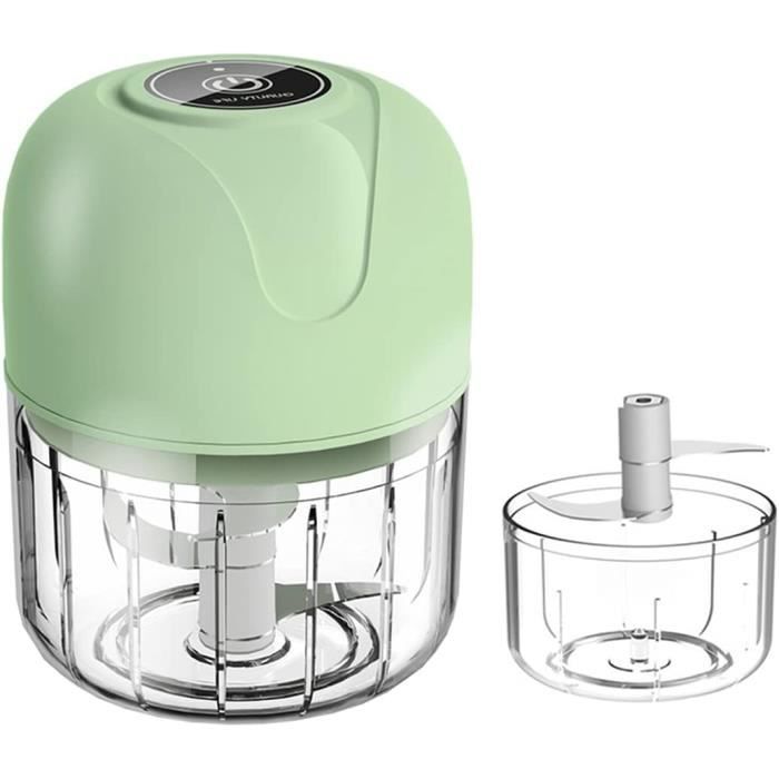 Pilon À Ail Électrique Charge Usb Hachoir À Légumes Hachoir À Viande ...