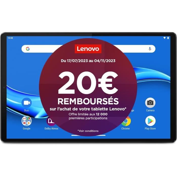 Tab M10 Plus 2E Gén Tablette Tactile 10.3" Fhd Gris (Mediatek P22T 8 ...