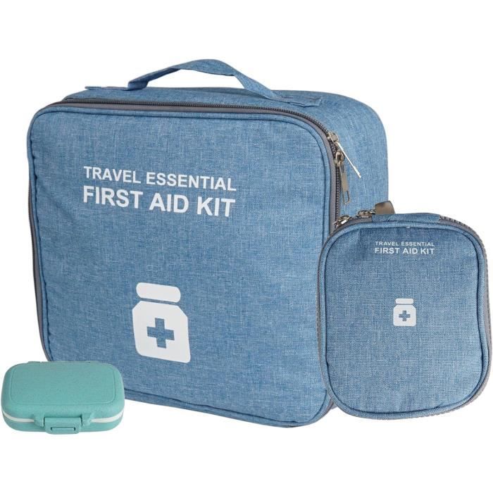 Trousse De Premiers Secours - Organiseur Vide Portable Pour La Maison, Le Bureau, La Voiture, Le ...
