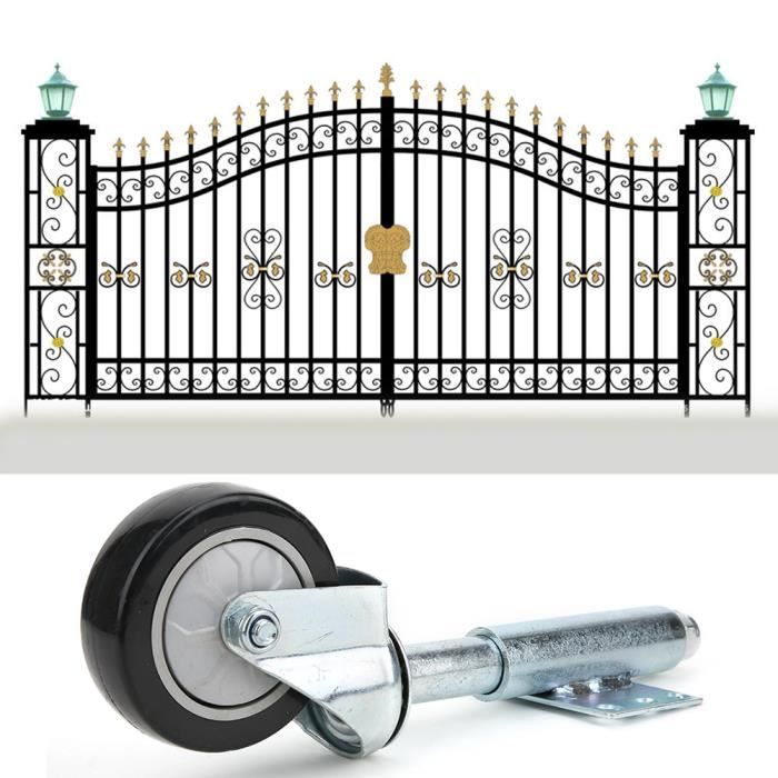 Roue à ressort - VBESTLIFE - PVC - Diamètre 100 mm - Charge maximale ...