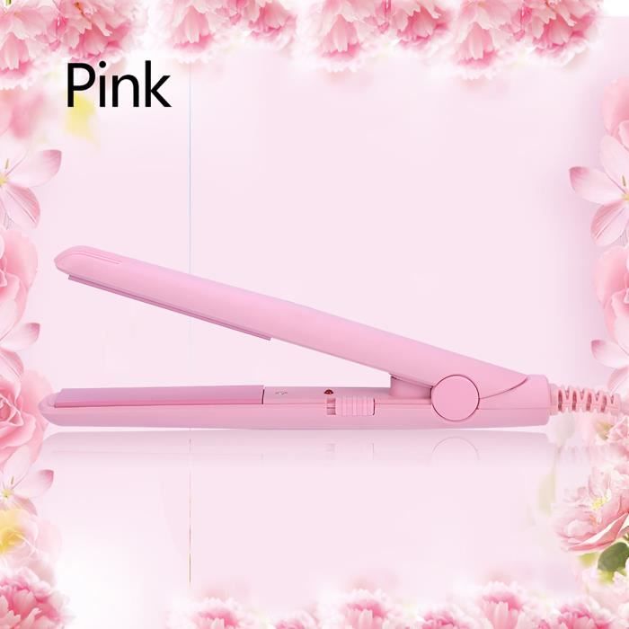 DUO Lisseur et Boucleur 2 en 1 Mini Fer a Lisser pour cheveux cour ...