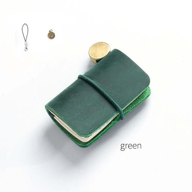 CARNET DE NOTES,green--Mini Carnet De Notes Ultra-petit De 32 Feuilles ...