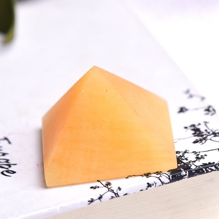 PIERRE VENDUE SEULE,Yellowstone-1pcs--Pyramide de cristal naturel, 1 ...