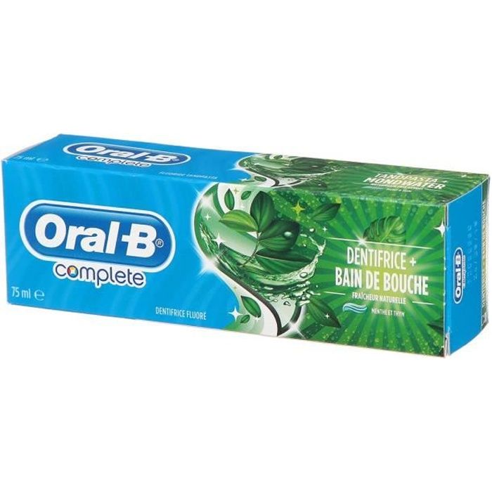 Dentifrice complet ultimate Toothpaste Oral B - 75ml - Cdiscount Au ...