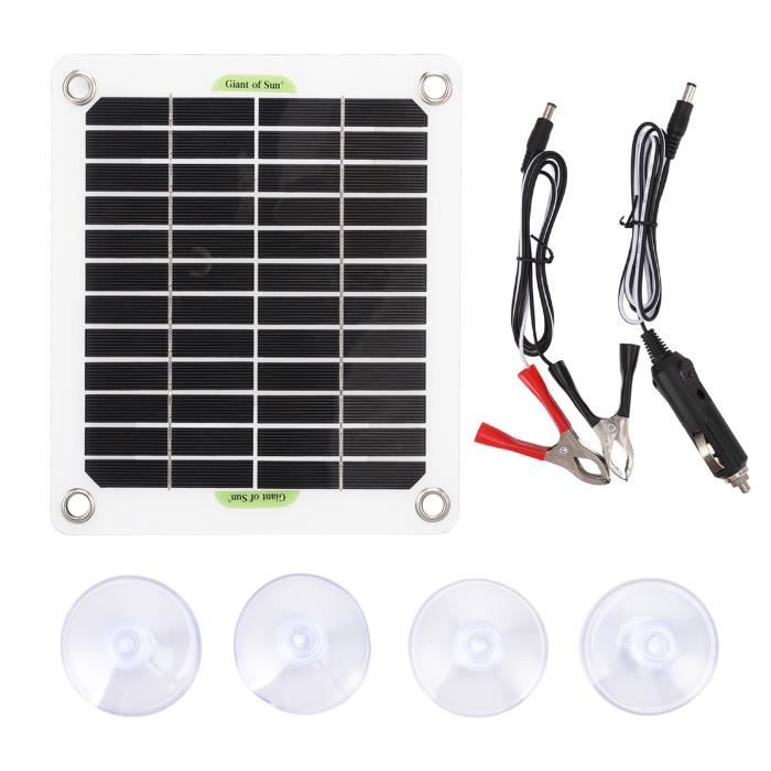 Zerone Solar Panel, USB 10W Solar Battery Charger for Outdoor jardin borne - Cdiscount Bricolage