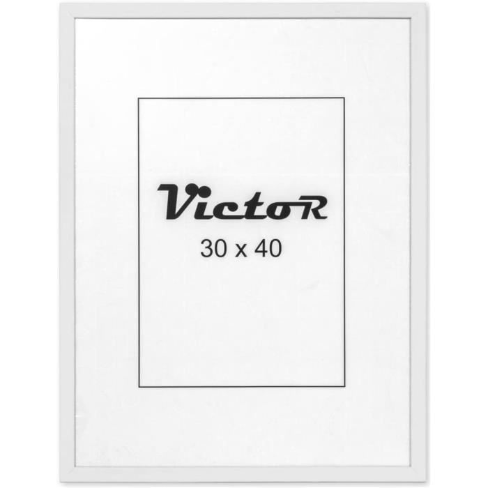 Cadre Photo Nolde Blanc Set De 3-30X40 Cm (A3) - Baguette: 11X13Mm ...