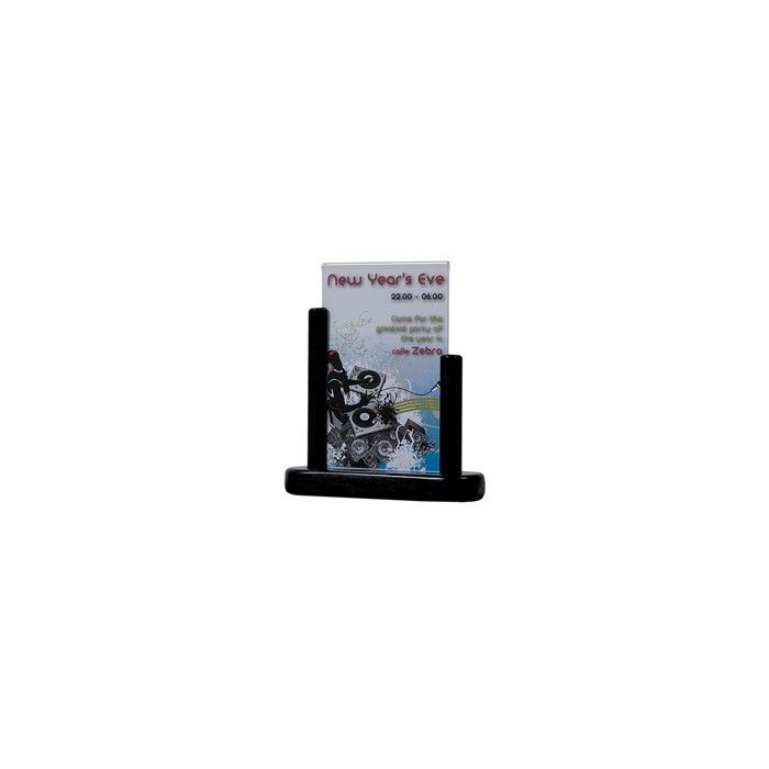 Porte-menu de table cadre bois coloris Noir recto / verso - Cdiscount ...