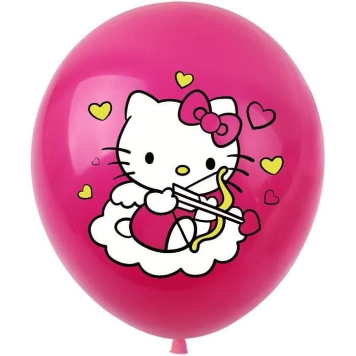 Ballons De Hello Kitty,Hello Kitty Latex Ballons 16 Pièces Ballon ...