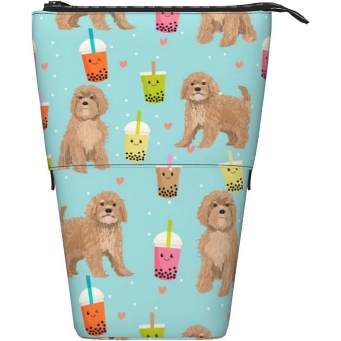 Trousse À Crayons Télescopique, Cavoodle Bubble Tea Kawaii Porte-Crayon ...