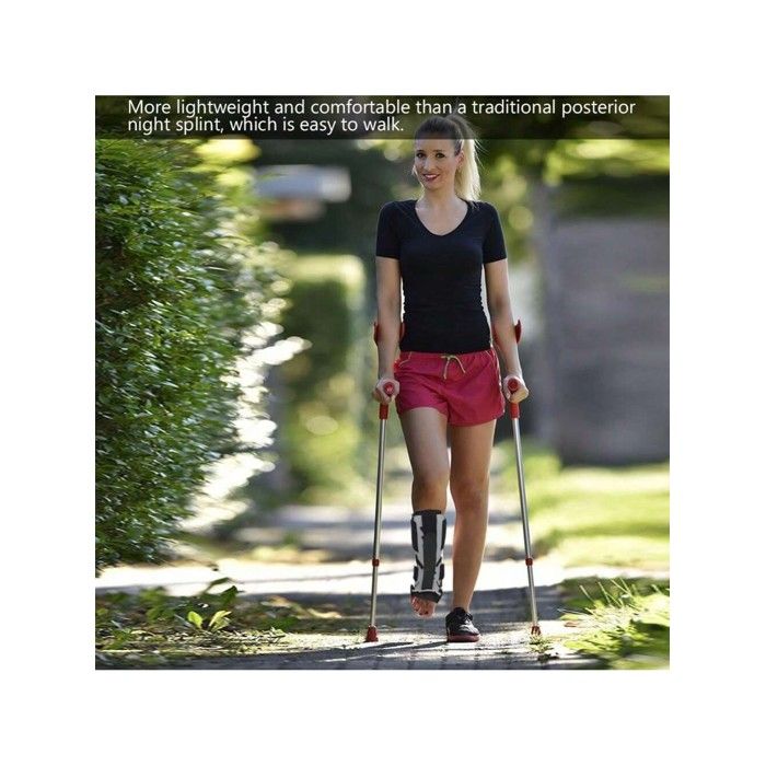 Attelle de nuit, support de cheville réglable, orthèse de pied tombant ...