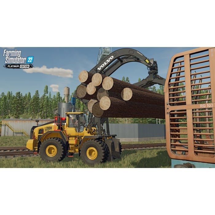 Farming Simulator 22 Platinum Edition (PlayStation 4) - Cdiscount Jeux ...
